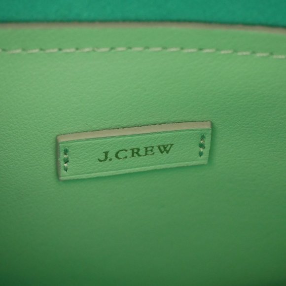 J. Crew | Bags | Jcrew Mint Green Leather Crossbody Flap Bag | Poshmark
